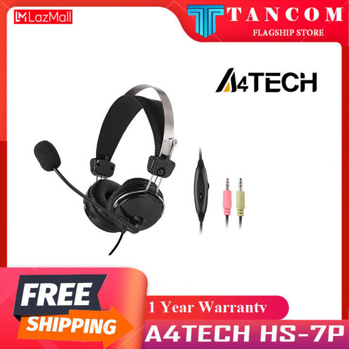 A4TECH HS-7P ComfortFit Stereo Headset | Lazada PH