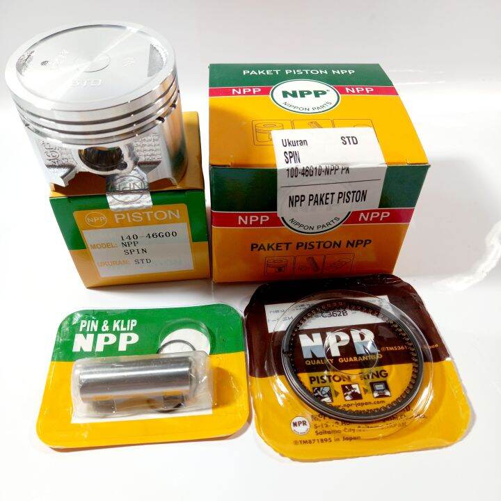 PISTON KIT SPIN NPP OS STD 25 50 75 100 SEHER KIT SPIN 125 NPP | Lazada ...