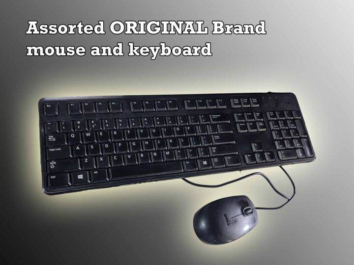 Assorted ORIGINAL Brand mouse and keyboard package heavy duty keyboard ...