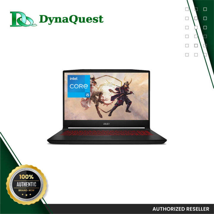 MSI Katana GF66 12UC-899PH Gaming Laptop (Black) | 15.6" FHD (1920x1080) | i5-12450H | 16GB DDR4 ...