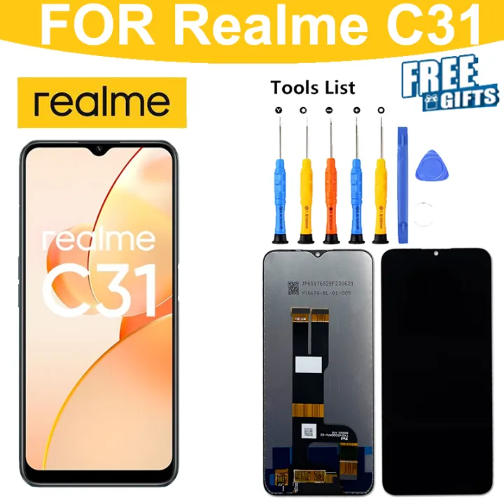 SuperScreen 6.5" For Realme C31 LCD RMX3501 LCD Display Screen Touch ...