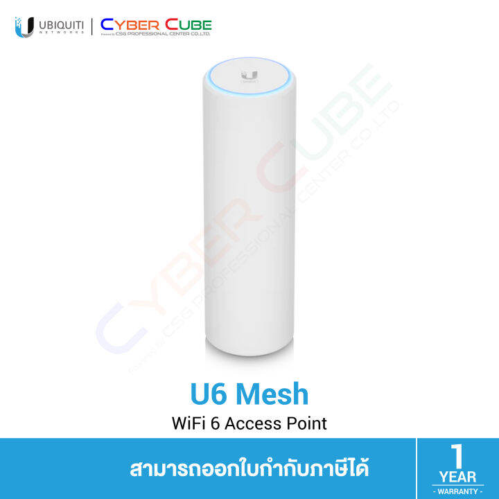 Ubiquiti UniFi U6 Mesh WiFi 6, 5.3Gbps, 1 x 1G PoE, MIMO 4x4 (5GHz ...