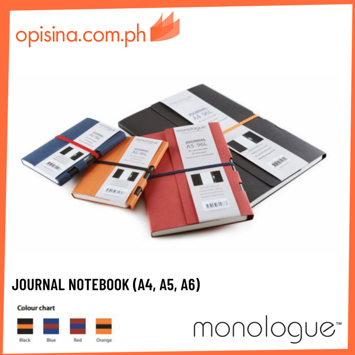 Monologue Journal (with pencil) A4 A5 A6 | Lazada PH