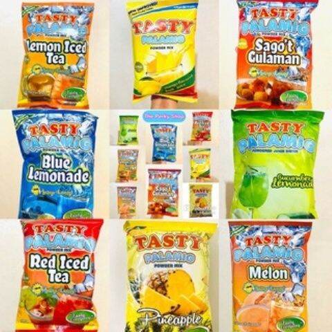 Tasty Palamig 500g Sago't Gulaman Pineapple Blue Lemonade Cucumber Four ...