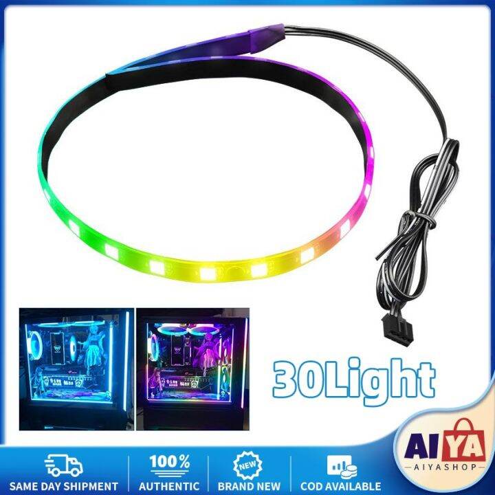 ★Same Day Shipping★ ARGB 5V LED Strip 3Pin Computer PC Case Tape Light ...