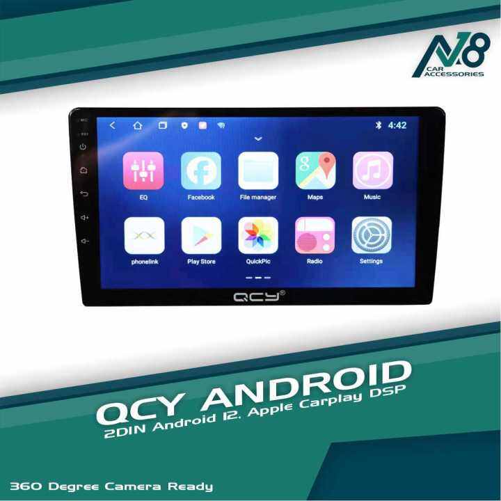 QCY Android Player, Android & Apple Car play DSP 360 Ready 2Din Car ...