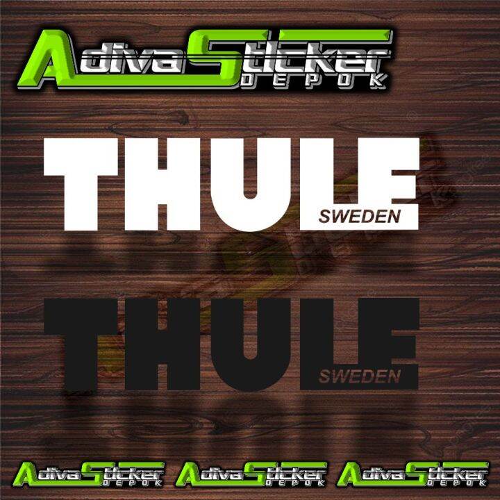 stiker roof box sticker THULE | Lazada Indonesia