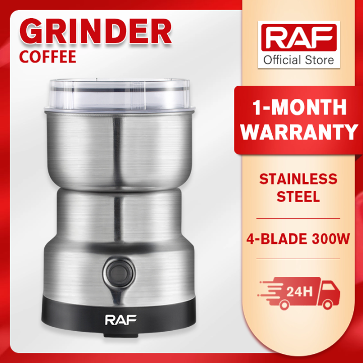 RAF Coffee Grinder Electric Coffee Grinder Stainless Steel Portable ...