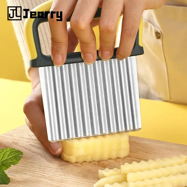 Jearry Wolf Tooth Potato Cut Wave Potato Wave Cut Carrot Potato Grid ...