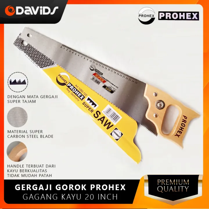 Gergaji Potong Kayu Tangan Graji Belah Geraji Dahan Pohon Prohex ...