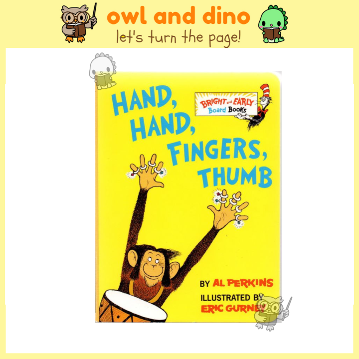 Dr. Seuss' Hand, Hand, Fingers, Thumb (Mini board book) | Lazada PH