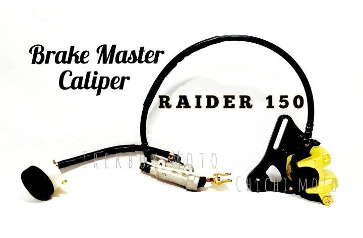 BRAKE MASTER CALIPER complete set for RAIDER 150 | Lazada PH