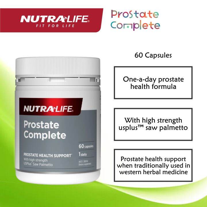 Nutra Life Prostate Complete 60's / 100's | Lazada