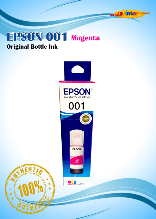 Epson 001 Magenta Original Bottle Ink | Lazada PH