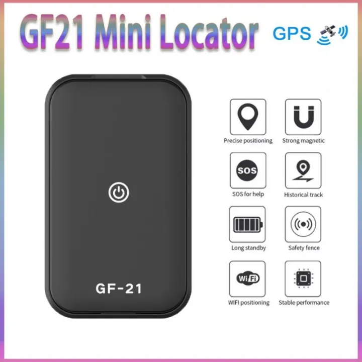 GF-21 Mini GPS Tracker APP Remote Control Anti-Theft Device GSM GPRS Locator Magnetic Voice ...
