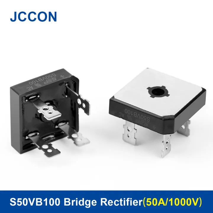 2Pcs S50VB100 Diode Bridge Rectifier Diode（50A1000V) S50VB 100 For Air ConditionerElectric ...