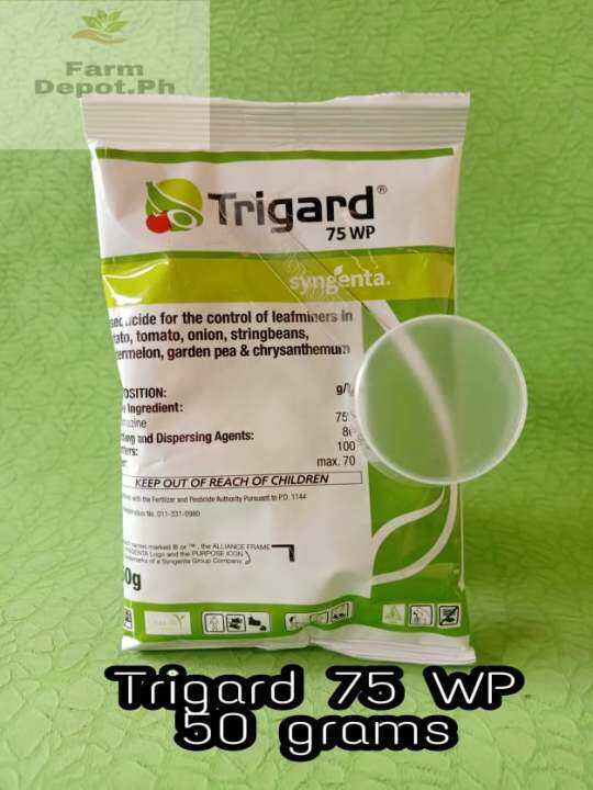 Trigard 75WPInsecticide for the Control of Leafminers 50 grams by Syngenta | Lazada PH