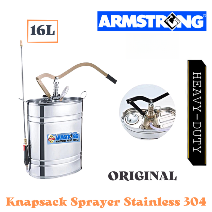 Armstrong Manual Sprayer Knapsack Sprayer Stainless 304 Disinfectant ...