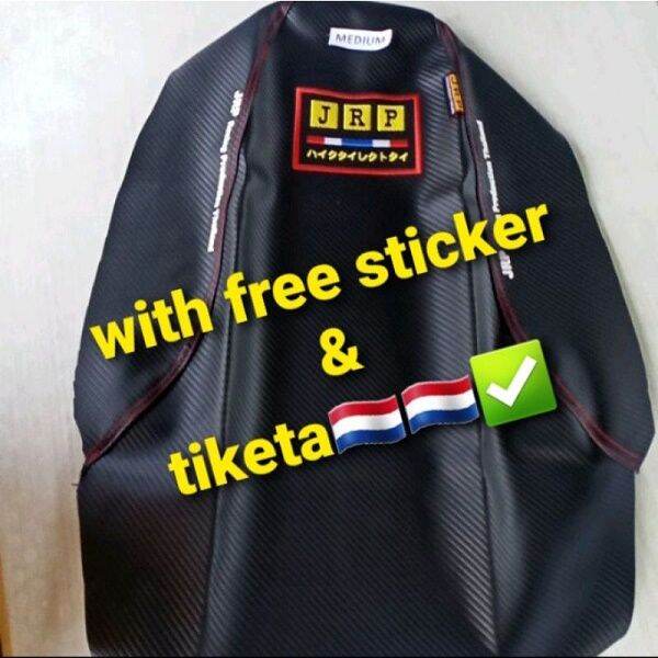 HONDA CLICK 125i-150i ORIGINAL JRP LOGO DRY CARBON SEAT COVER MY TAHI ...
