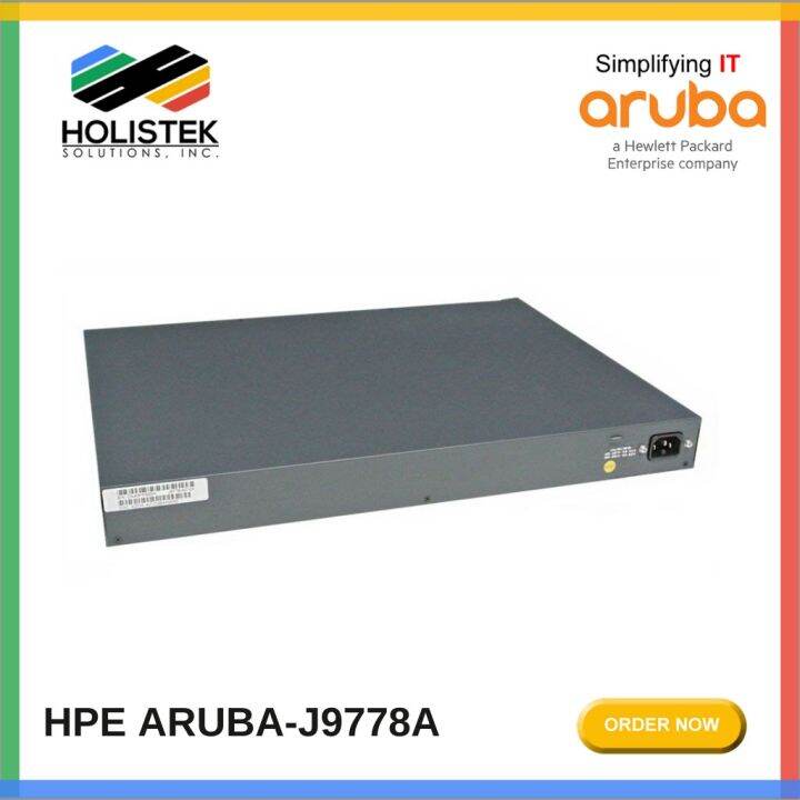 HPE Aruba 2530 48 PoE+ Switch (J9778A) Limited Lifetime Protection ...