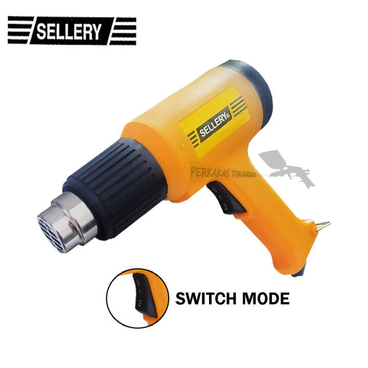 SELLERY Alat Pemanas Hot Air Gun Heat Gun pistol Pemanas Hot Air Gun 2 ...