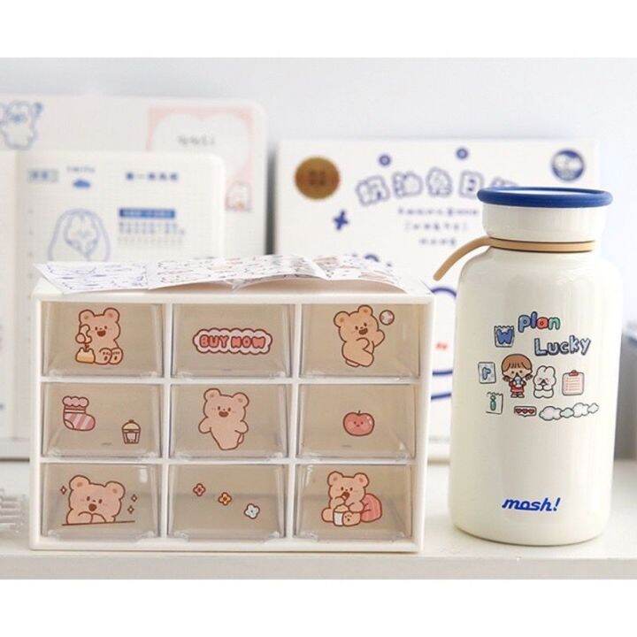 (2 LEMBAR) Stiker Aesthetic Stiker Botol Minum Viral Lucu Unik ...