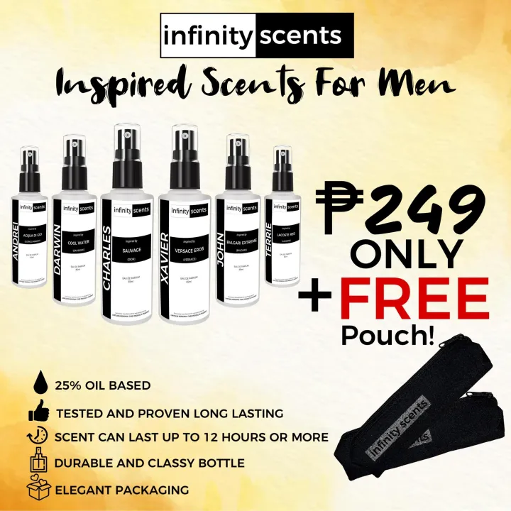 Infinity Scents Inspired Scents For Men | Lazada PH