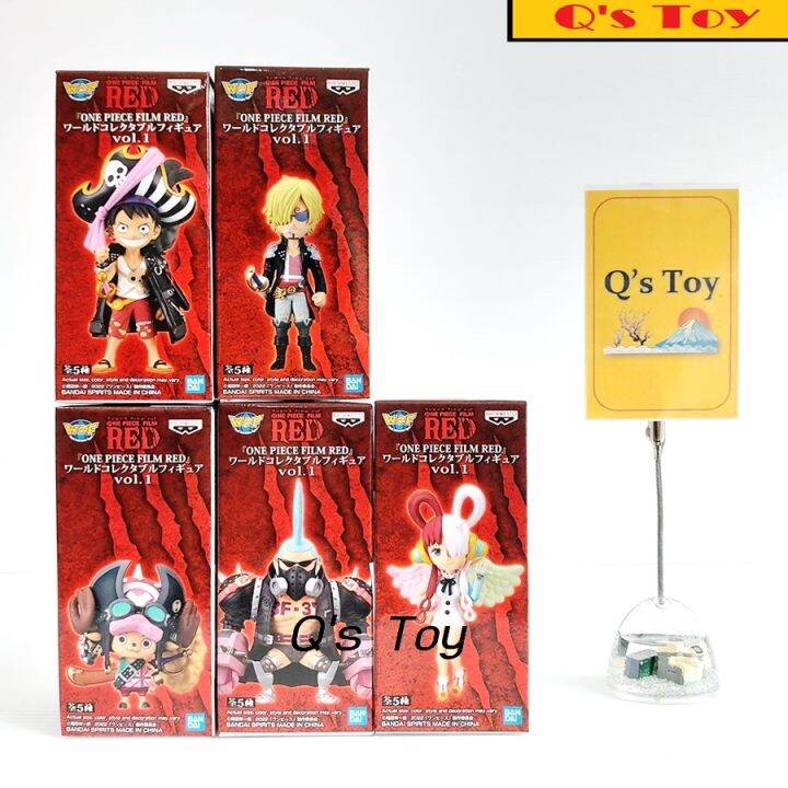 Set Film Red Vol.1 [มือ 1] WCF ของแท้ - 5 Characters Vol.1 Onepiece ...