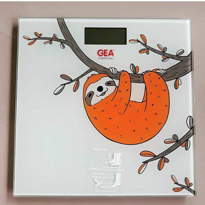 GEA Timbangan Badan Digital EB9350 / Timbangan Elektrik Transparan Lucu ...