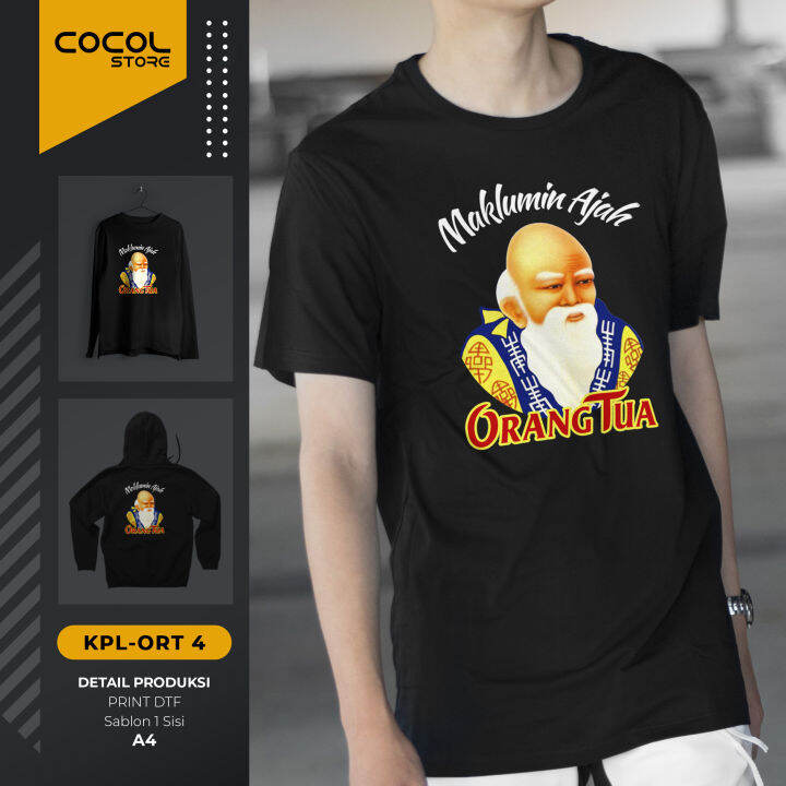 Kaos Plesetan Desain Maklumin Ajah Orang Tua | Lazada Indonesia Kaos Plesetan Desain Maklumin Ajah Orang Tua | Lazada Indonesia