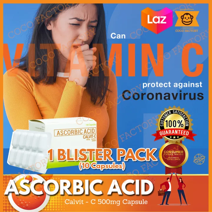 COCO FACTORY AUTHENTIC JC Premiere Ascorbic Acid Calvit C 500 mg ...