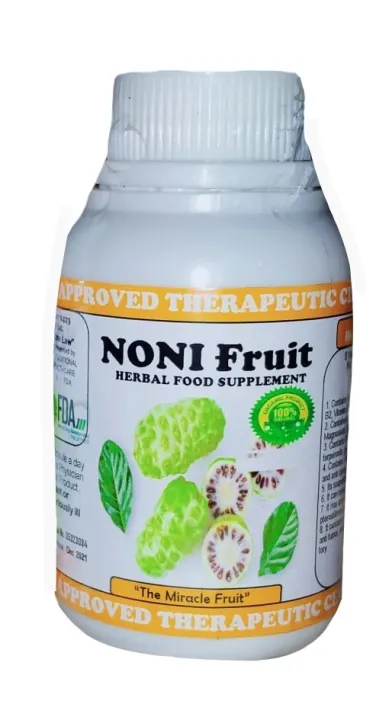 Pure Noni Fruit in Capsule( Highest Potency ) 100cap each | Lazada PH
