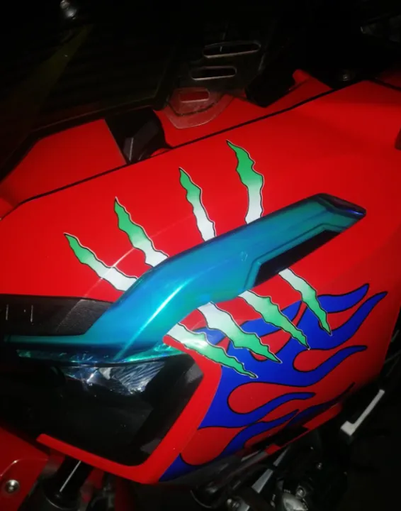 MOTORCYCLE CLAW STICKERS / MOTORCYCLE ACCESSORIES / MOTORCYCLE STICKERS ...