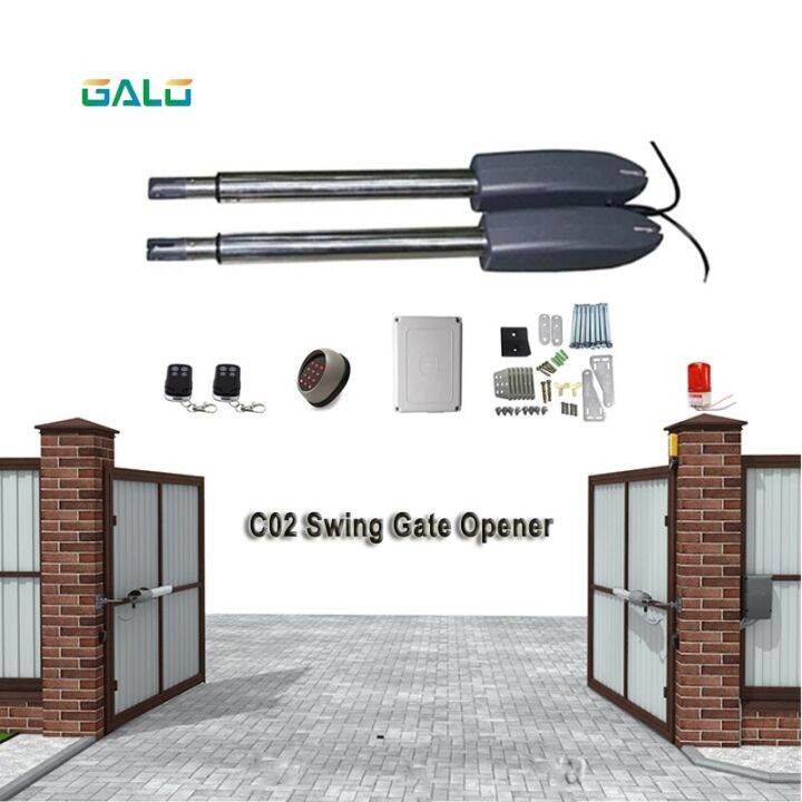 400KG Automatic dual arms electric swing door gate Opener Operator ...