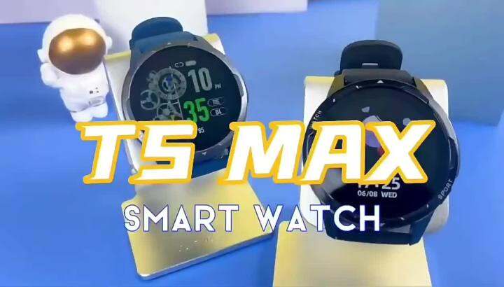 T5max นาฬิกาอัจฉริยะ นาฬิกาบลูทูธอัตราการเต้นของหัวใจการออกกำลังกาย ...