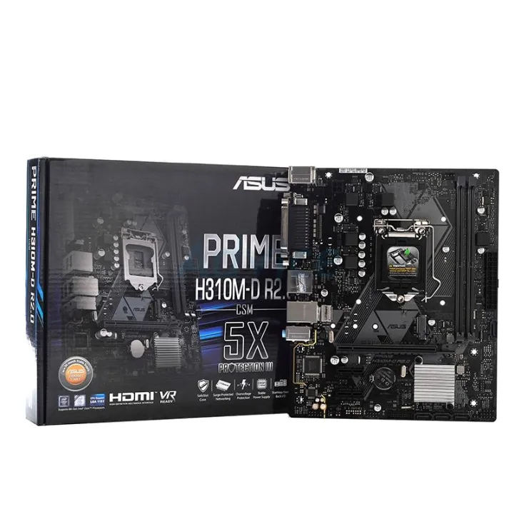 ASUS เมนบอร์ด (1151V2) PRIME H310M-D R2.0/CSM | Lazada.co.th