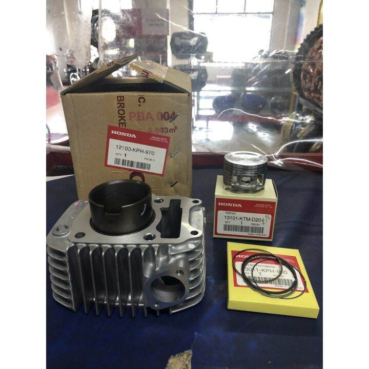 Honda Genuine Bore Kit for Wave 125 / XRM125 12100kph970/ 13101ktmd20 ...