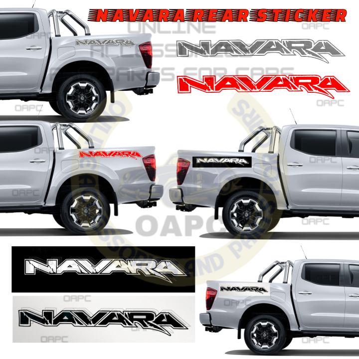 OAPC 1Pc NISSAN NAVARA Car Decals Sticker Design for Side Doors Car ...