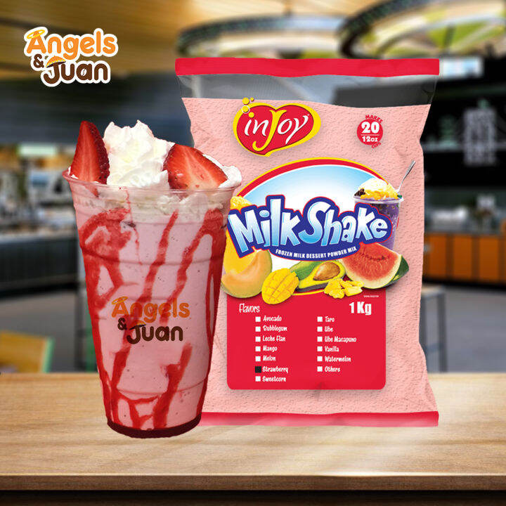 Injoy MilkShake Powder STRAWBERRY 1KG | Lazada PH