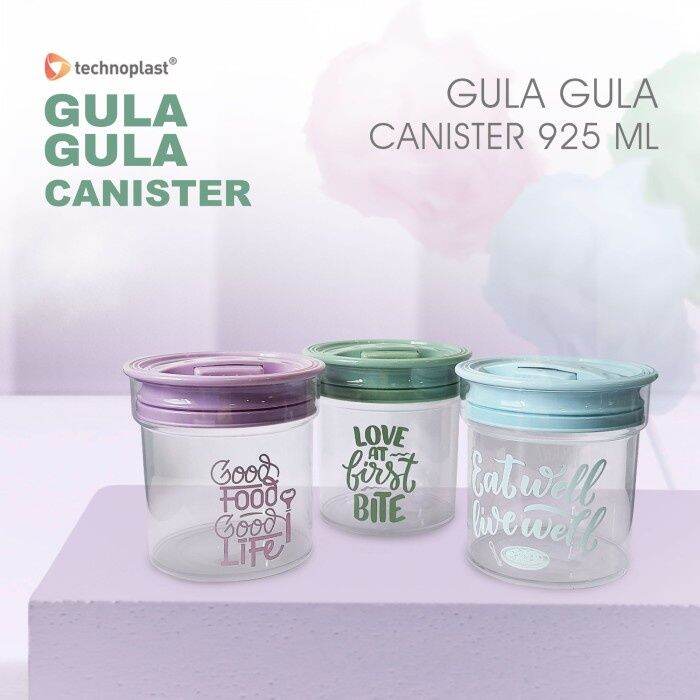 GULA GULA CANISTER / TOPLES MAKANAN 925 ML | Lazada Indonesia