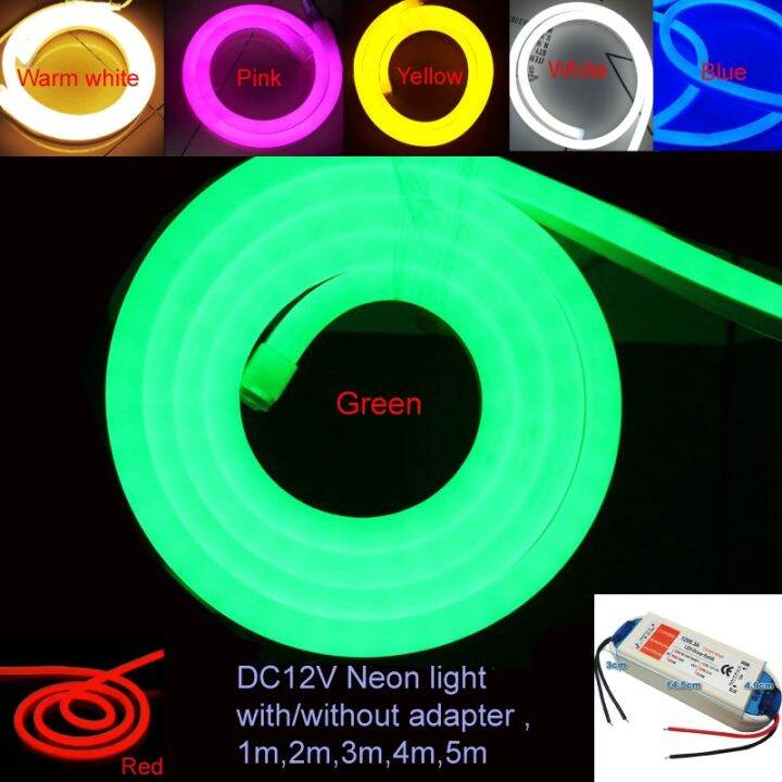 Led Flex Neon Rope Light 220v Outdoor Ip68 Waterproof Led Neon Light ...