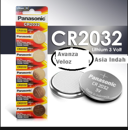 Battery Remote Alarm Toyota All New Avanza & Veloz/ Baterai Asli ...