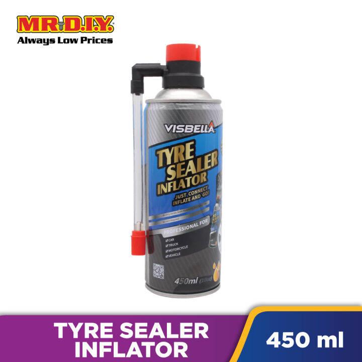 Tyre Sealer Inflator (450ml) | Lazada