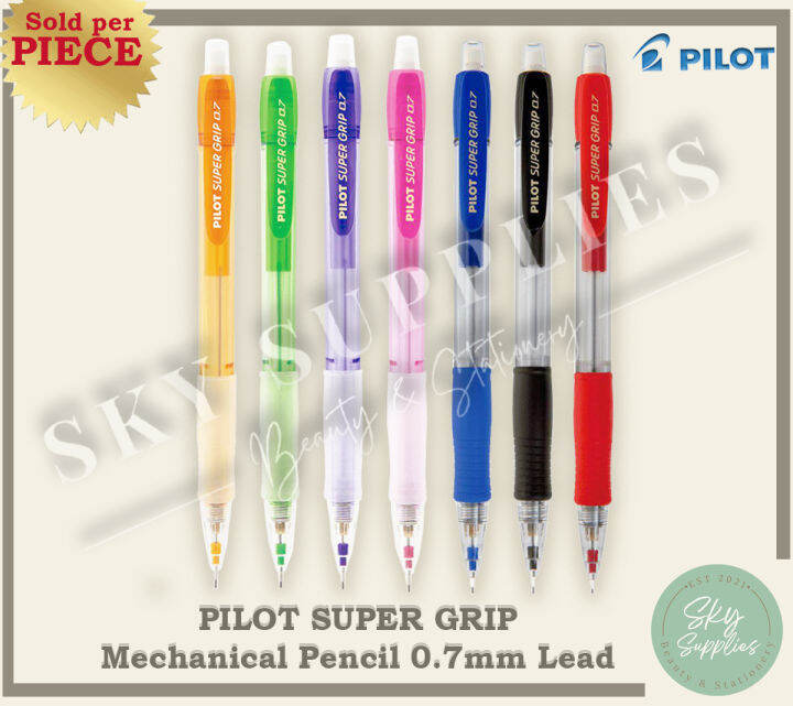Pilot Super Grip Mechanical Pencil 0.7mm H-187 1pc | Lazada PH