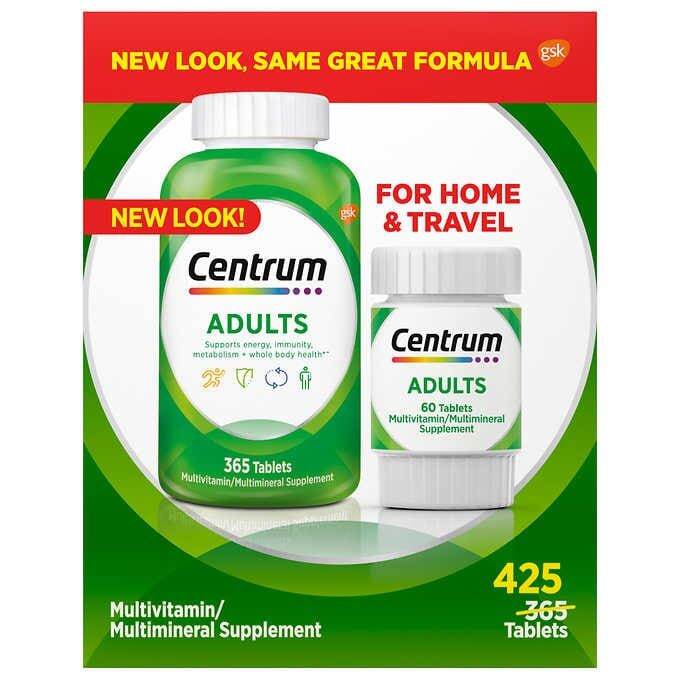 Centrum Adults Multivitamin, 425 Tablets, EXP DEC 2023, Pinoy Strong ...