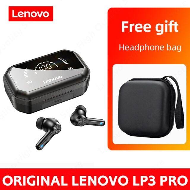 Original Lenovo LP3 Pro TWS Bluetooth 5.0 Earphones Wireless Headphones ...