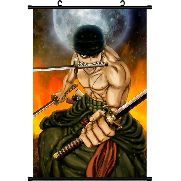 One Piece Luffy Zoro Esnami Boa Hancock Anime Peripheral Hanging ...