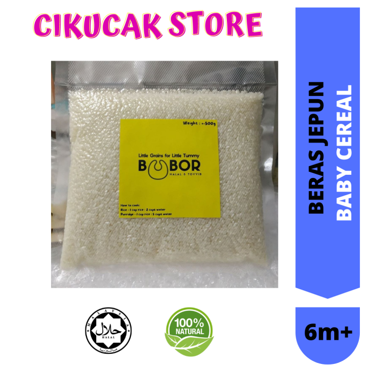 BUBUR BABY BERAS JEPUN 1KG, BABY PORRIDGE CALROSE RICE | Lazada