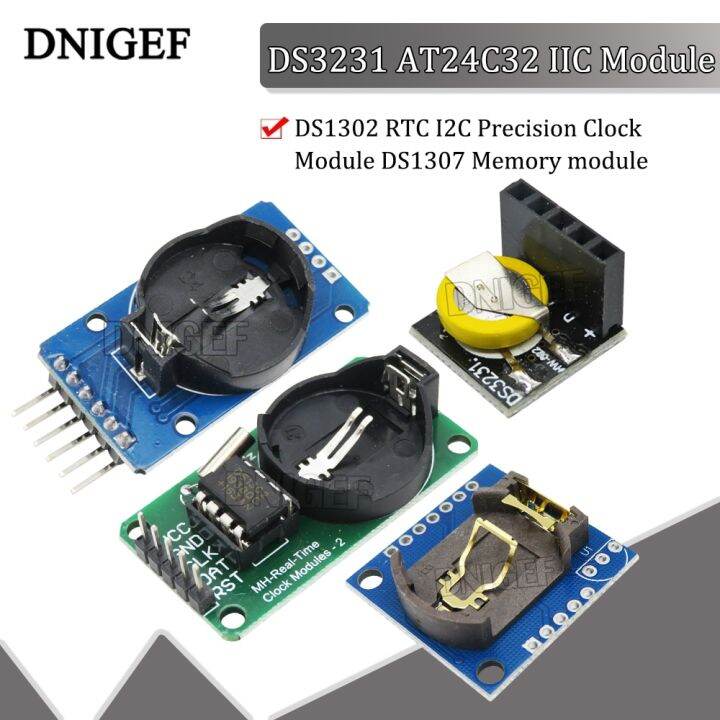 DS3231 AT24C32 IIC Module DS1302 RTC I2C Precision Clock Module DS1307 Memory module mini module ...