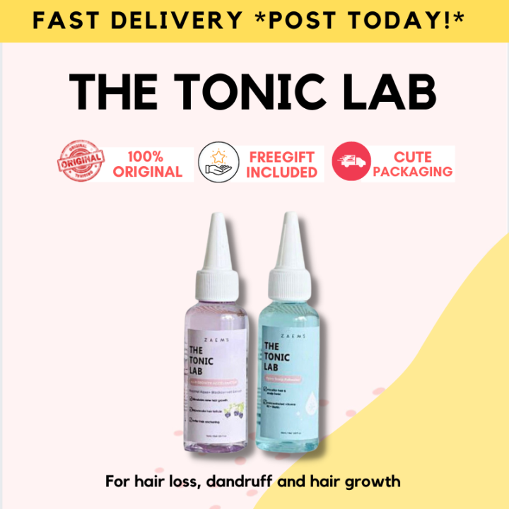 The Tonic Lab Scalp Refresher 50ml by Zaems Hair loss Hair growth ...